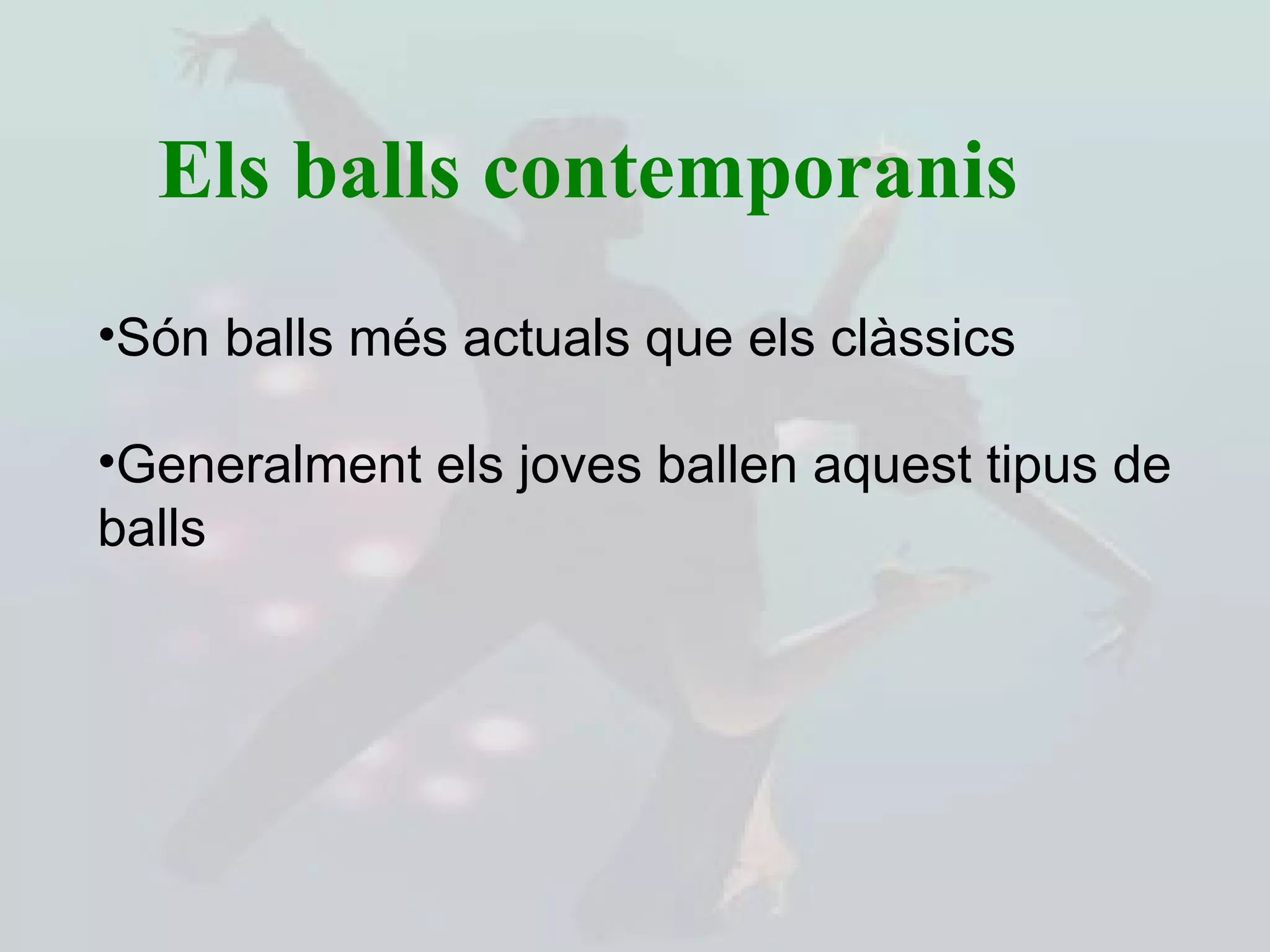 Els balls presentació | PPT