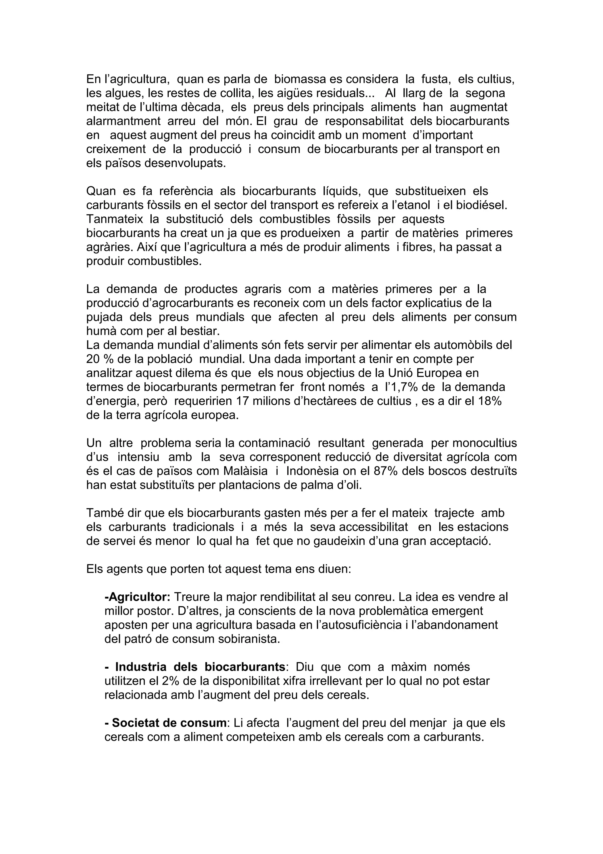 Els Biocombustible1 | PDF