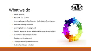 ELS Capability Presentation | PPT