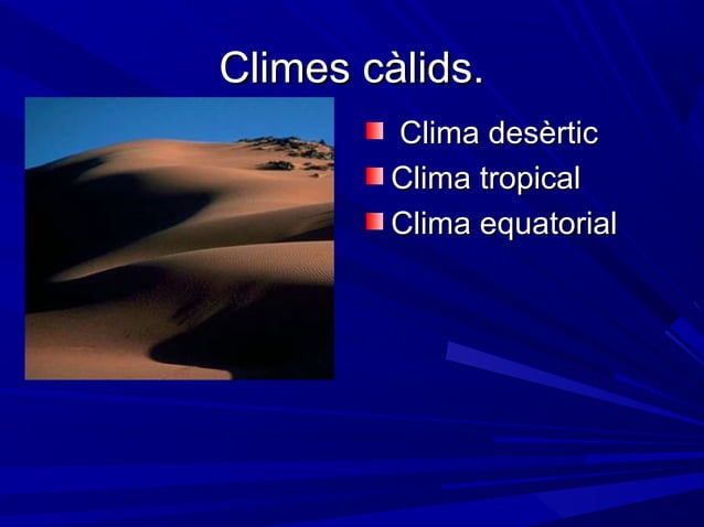 Els climes de la terra | PPT