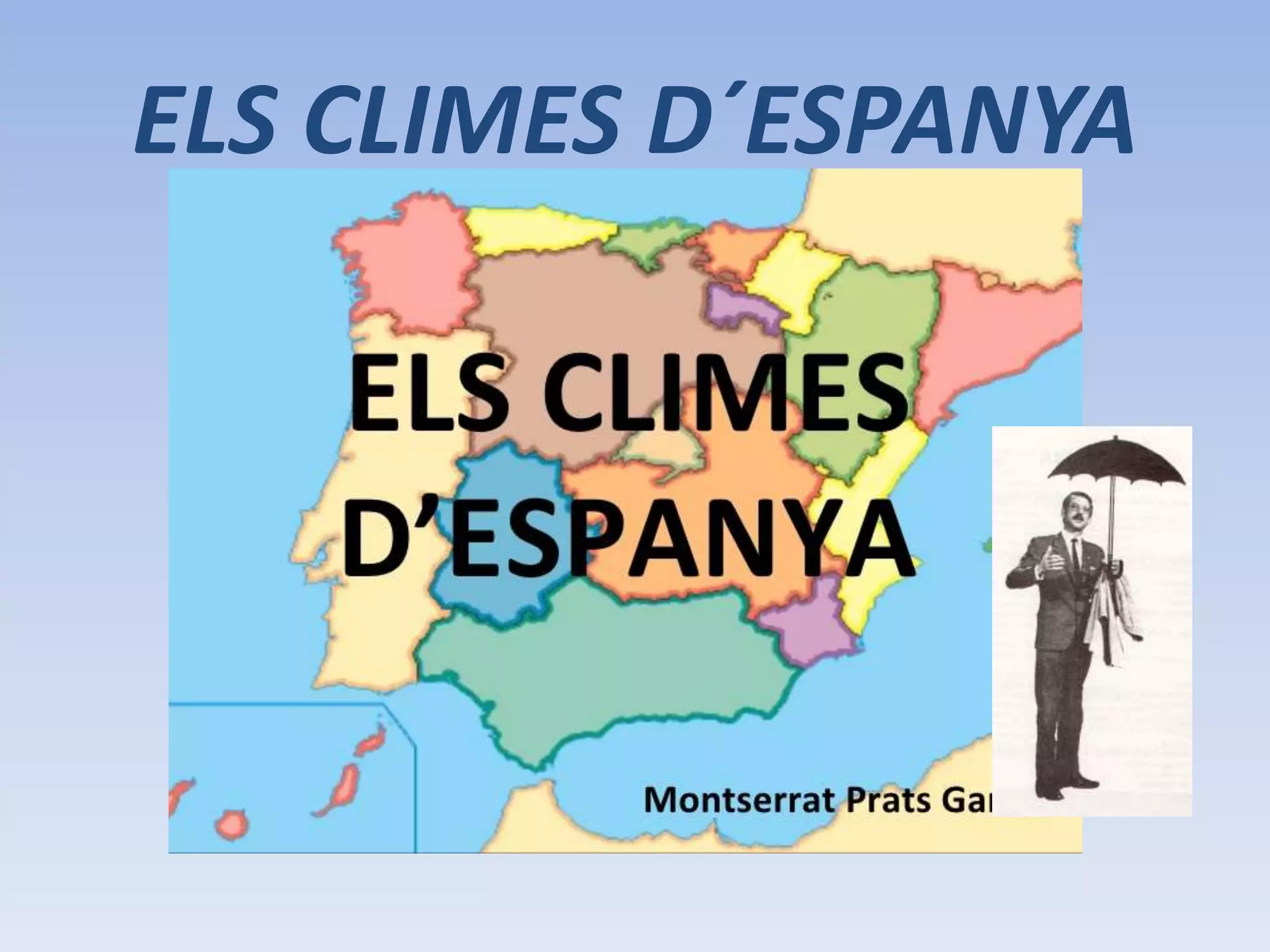 Els climes d´espanya | PPTX