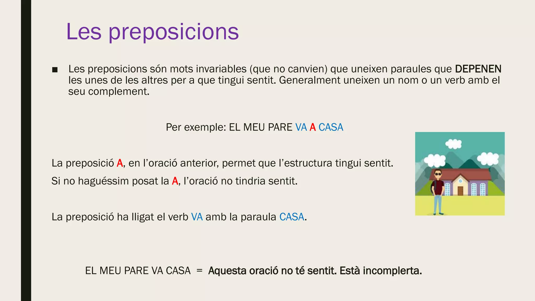 Els connectors (preposicions i conjuncions) | PDF