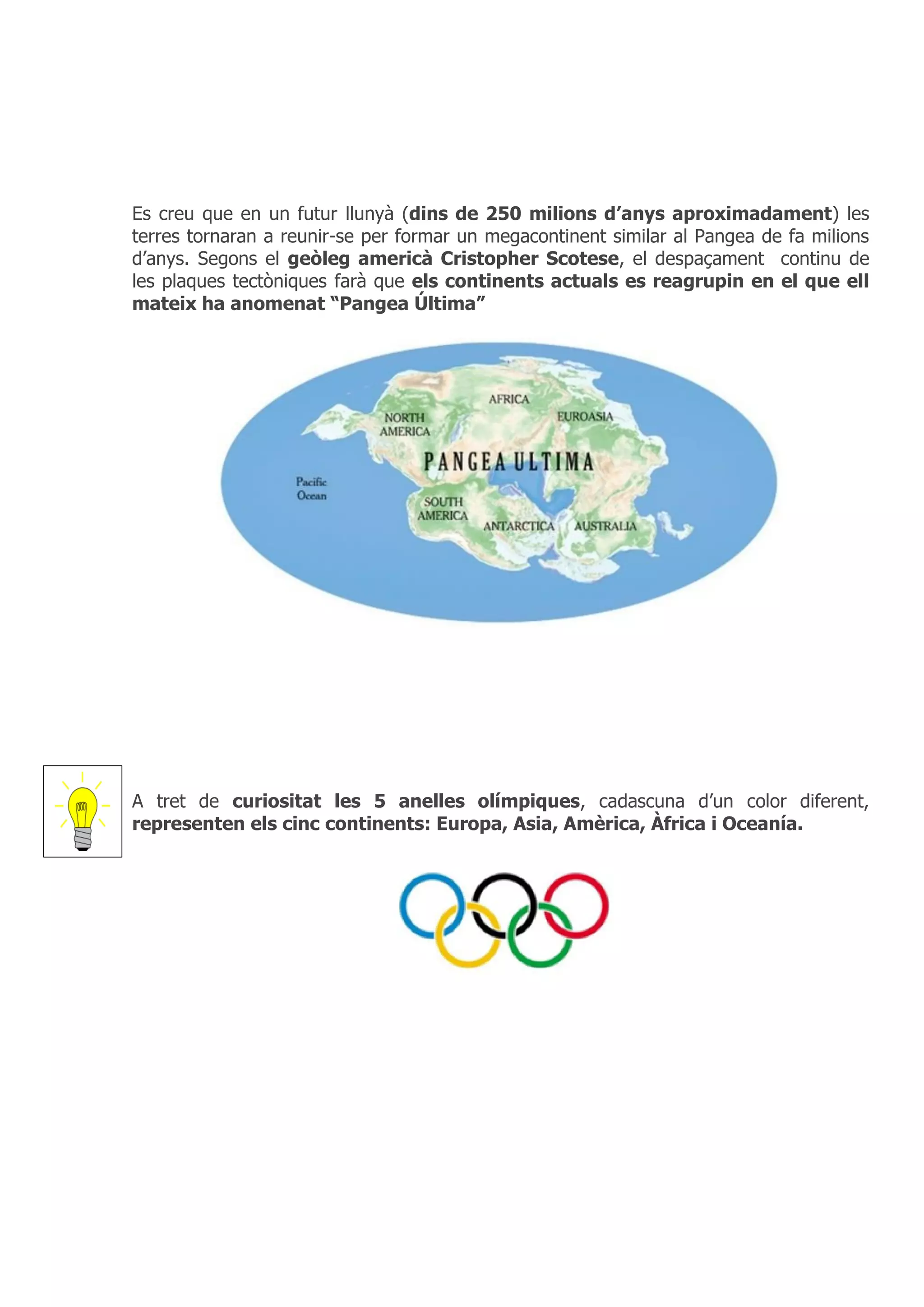 Els continents | PDF