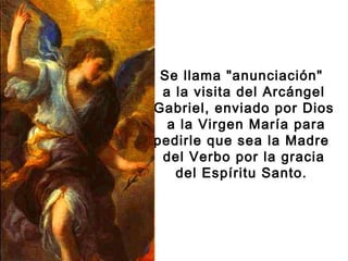El sí de maría la anunciación | PPS