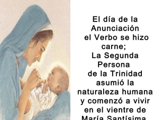 El sí de maría la anunciación | PPS