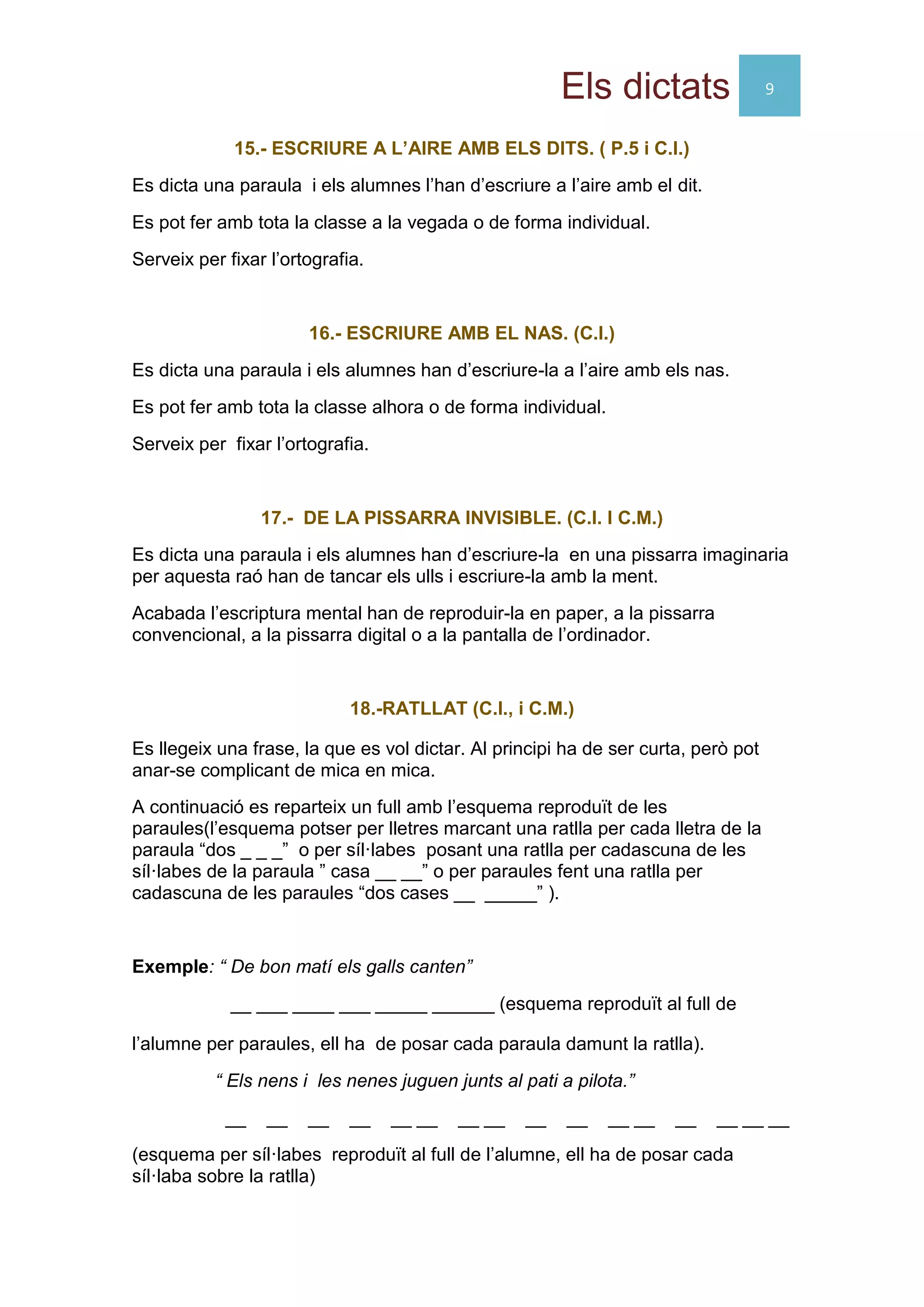 Els dictats1(1) | PDF