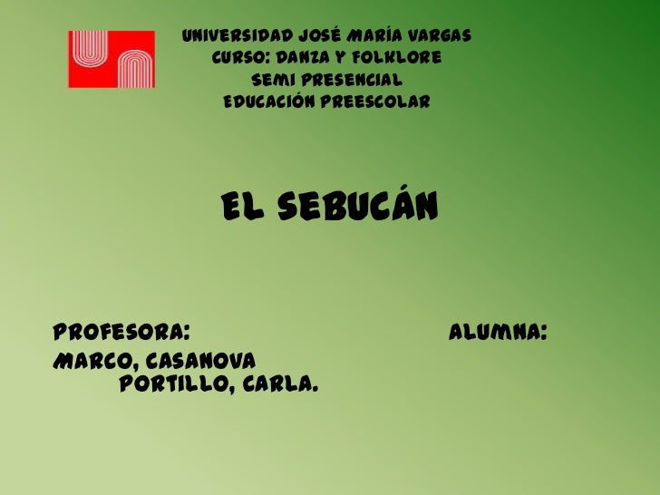 El sebucan(presentación)