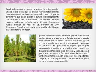 El secreto de las siete semillas | PPTX