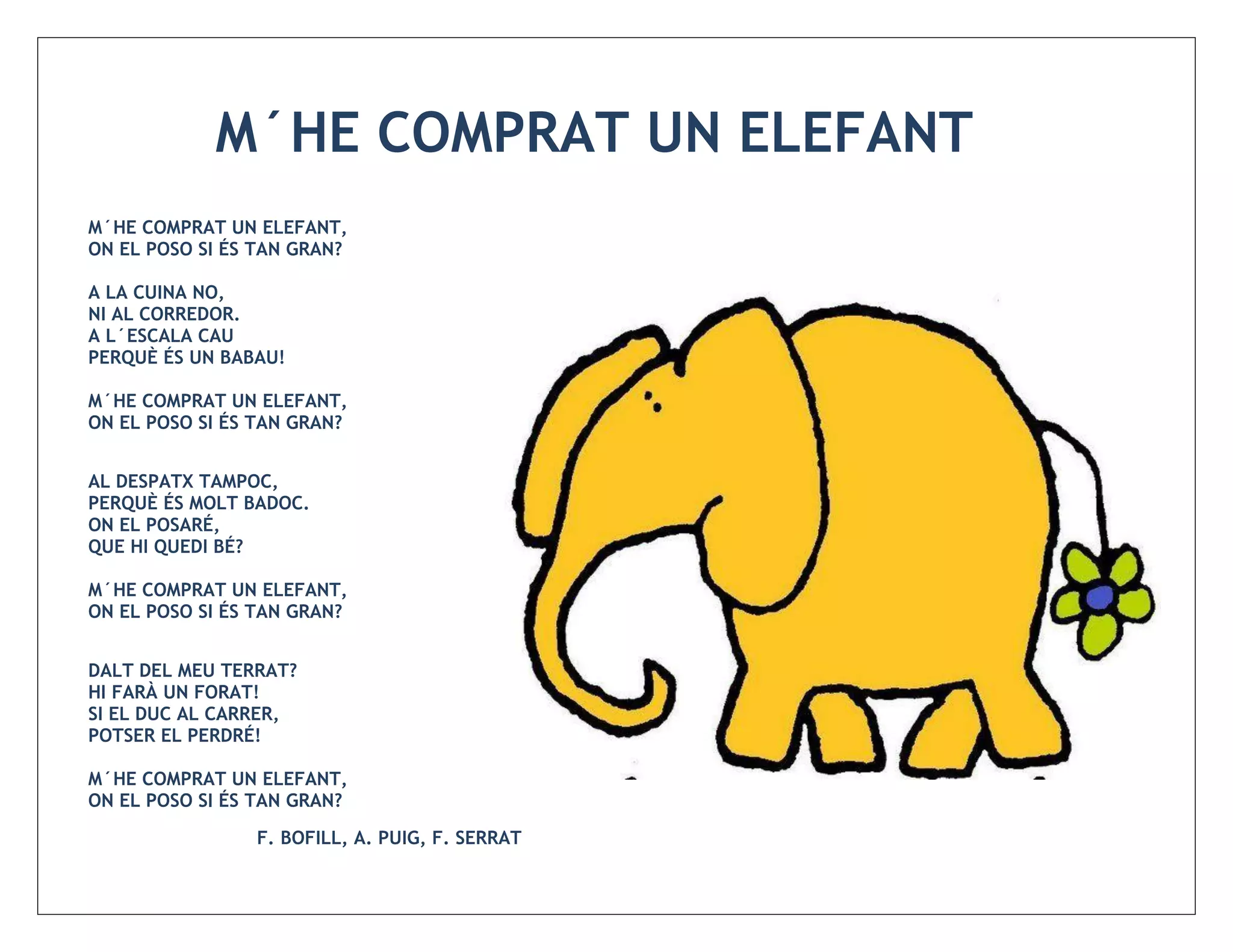 Els elefants | PDF