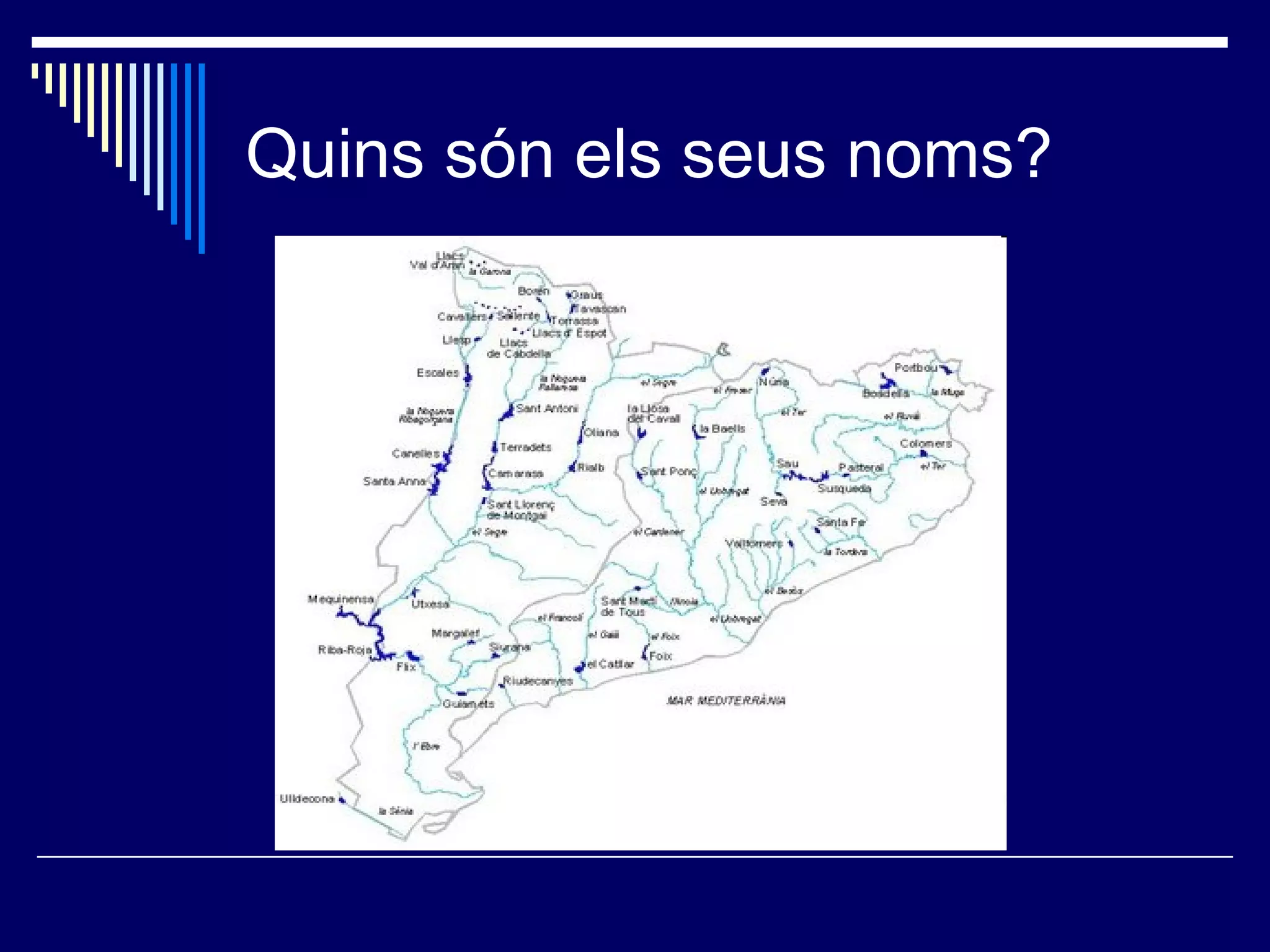 Els embassaments de catalunya | PPT