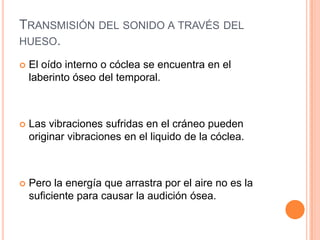 El sentido de la audición | PPTX | Ear, Nose and Throat Conditions ...