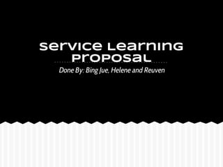 El service learning proposal | PDF | Food & Drink