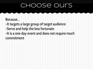 El service learning proposal | PPT