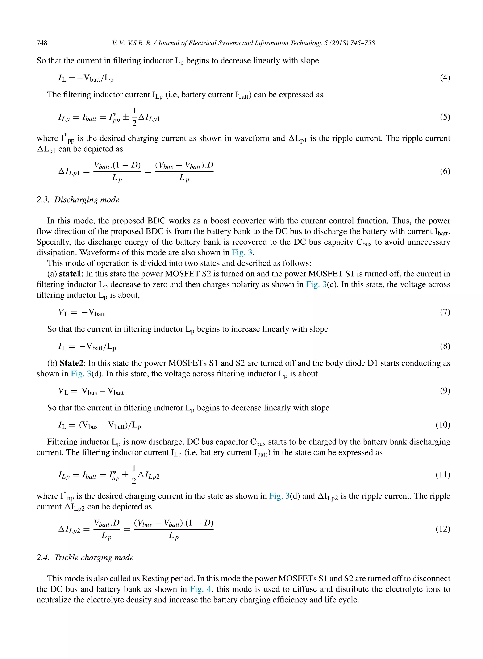 Microcontroller based bidirectional buck–boost converter for photo ...