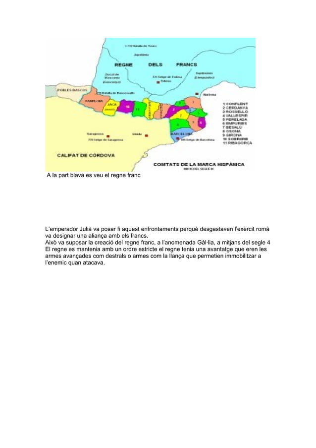 Els francs era un dels pobles germànics de la part d | DOC