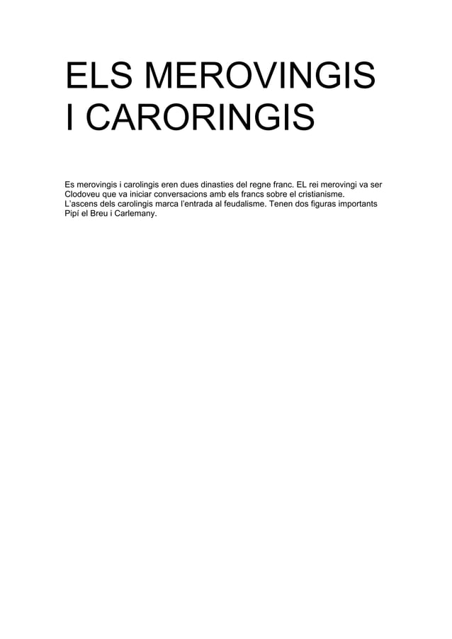 Els francs era un dels pobles germànics de la part d | DOC