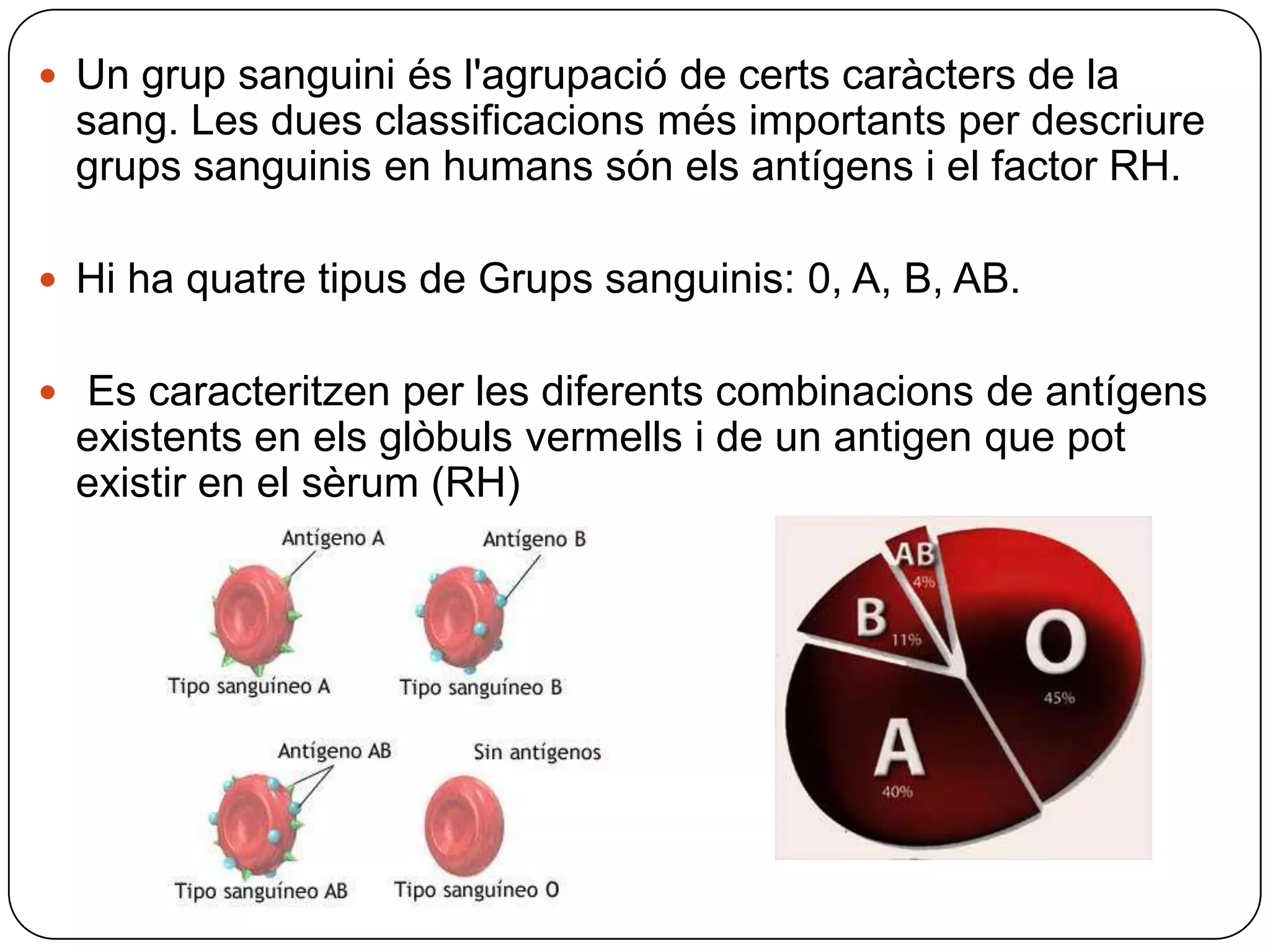 Els grups sanguinis | PPT