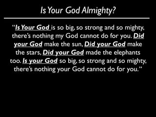 El Shaddai - God Almight | PPTX