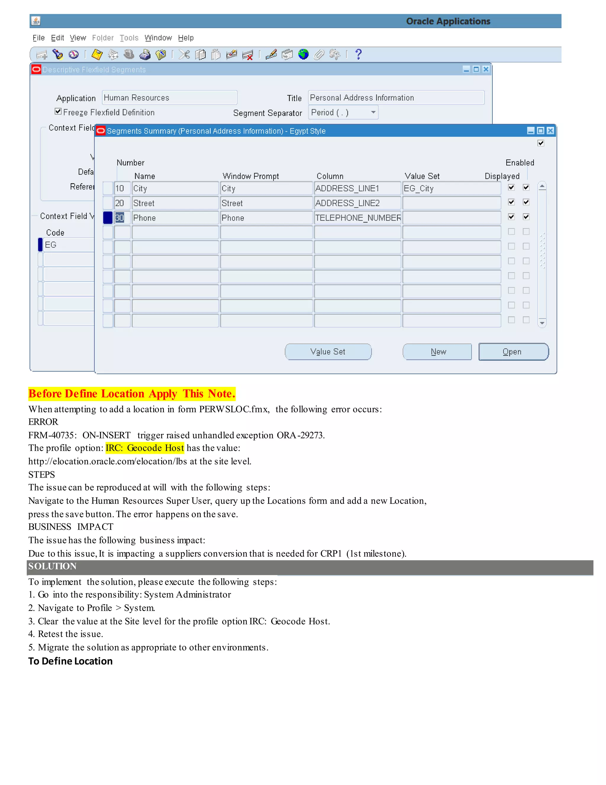 Oracle inventory R12 Setup Guide | DOCX | Logistics | Business
