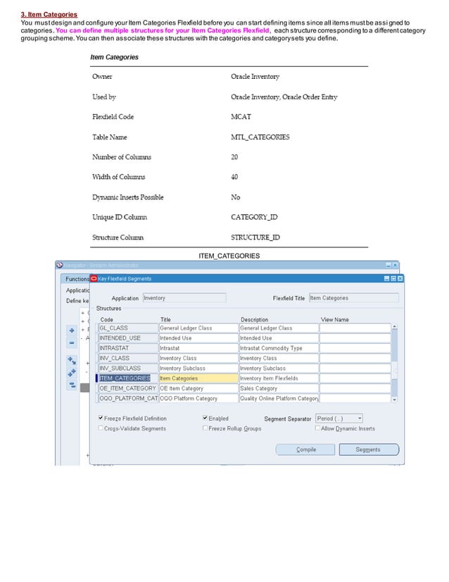 Oracle inventory R12 Setup Guide | DOCX | Logistics | Business