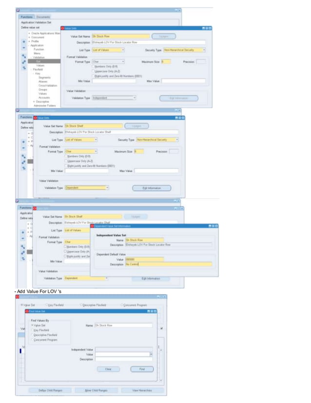 Oracle inventory R12 Setup Guide | DOCX | Logistics | Business