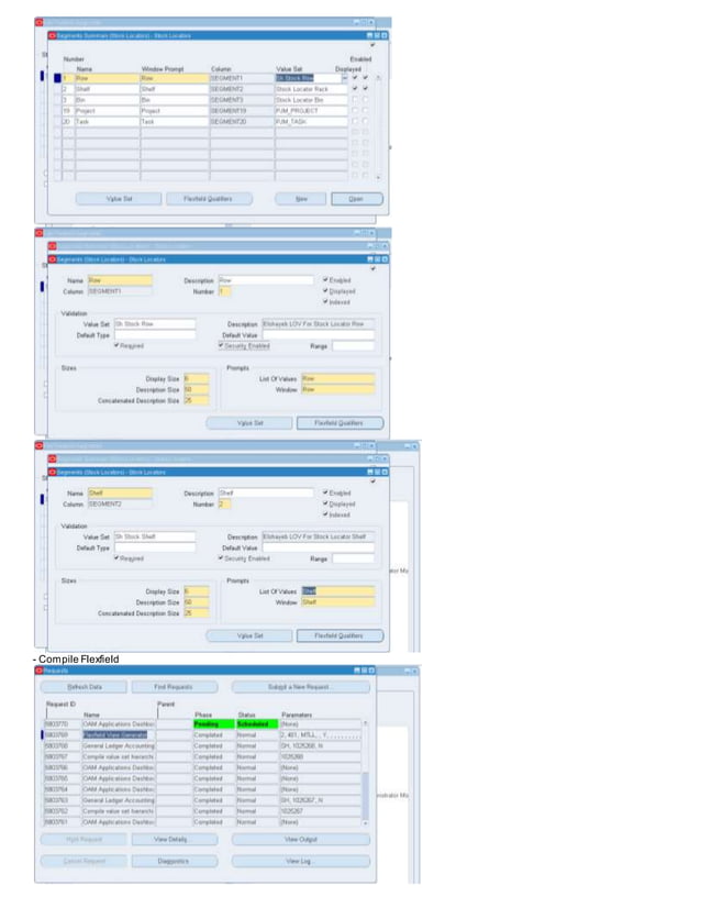 Oracle inventory R12 Setup Guide | DOCX | Logistics | Business