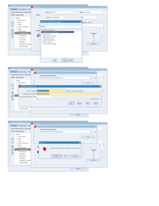 Oracle inventory R12 Setup Guide | DOCX | Logistics | Business