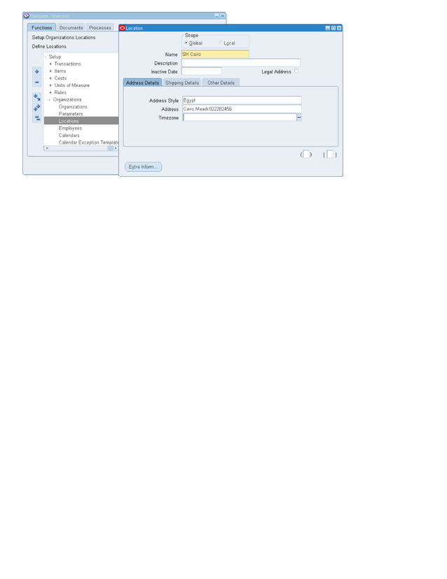 Oracle inventory R12 Setup Guide | DOCX | Logistics | Business