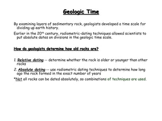 Els history of the earth for learner | PDF