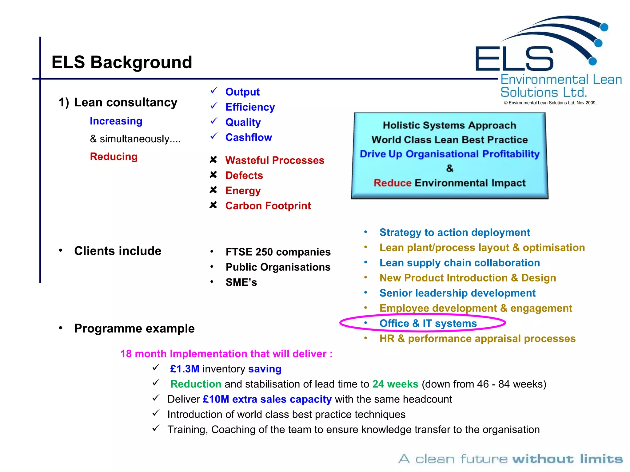 ELS Presentation | PPT