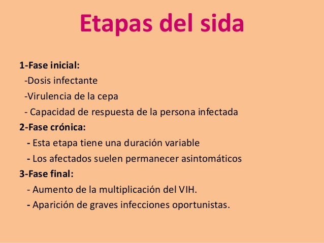 Fases Del Vih-Sida: Fases Del Vih – MVWEI