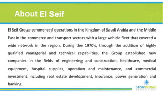 El Seif & Staff Arabia | PPT