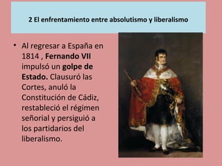 El Siglo Xix En España Ppt