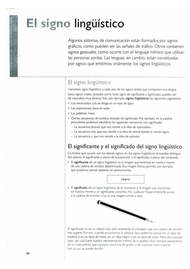El signo linguistico | PDF