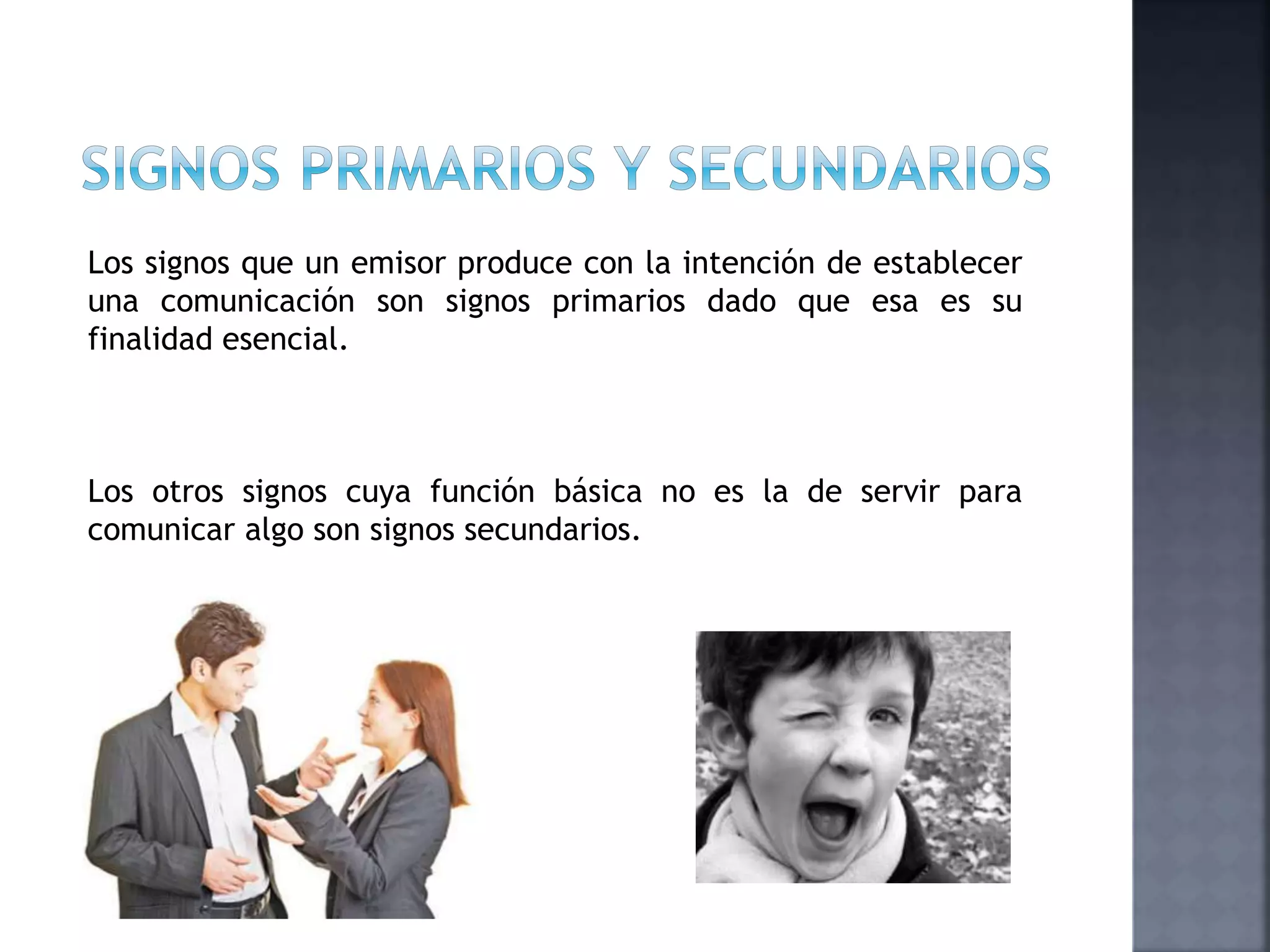 El signo y los signos | PPT