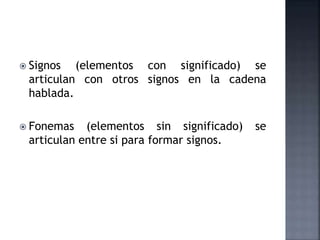 El signo y los signos | PPTX