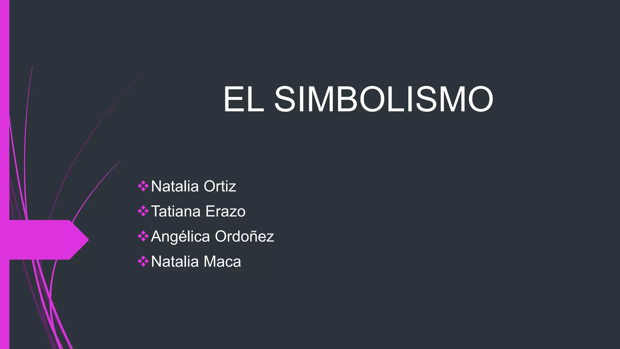 El simbolismo | PPTX