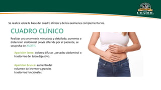 EL SINDROME ASCITICO diapositivas gratis ppt | PPTX