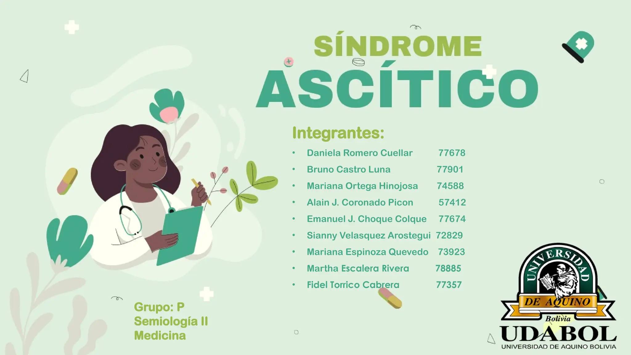 EL SINDROME ASCITICO.diapositivas.pptx.medicina | PPTX