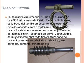 El sinfin | PPTX