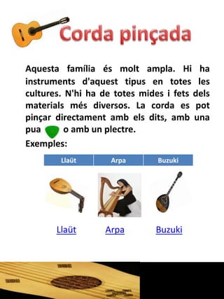 Els instruments de corda | PPSX