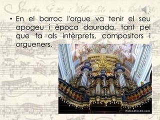 Els instruments del barroc | PPTX