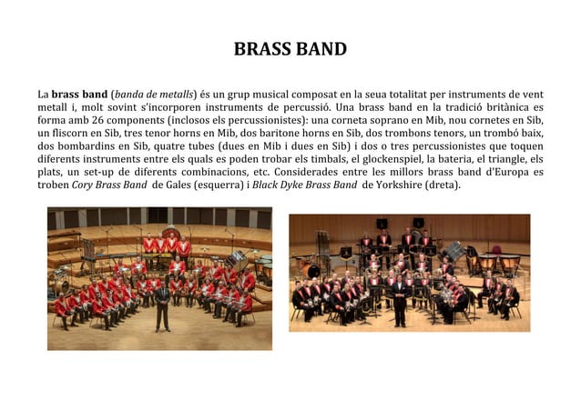 Els instruments de vent metall | PPT