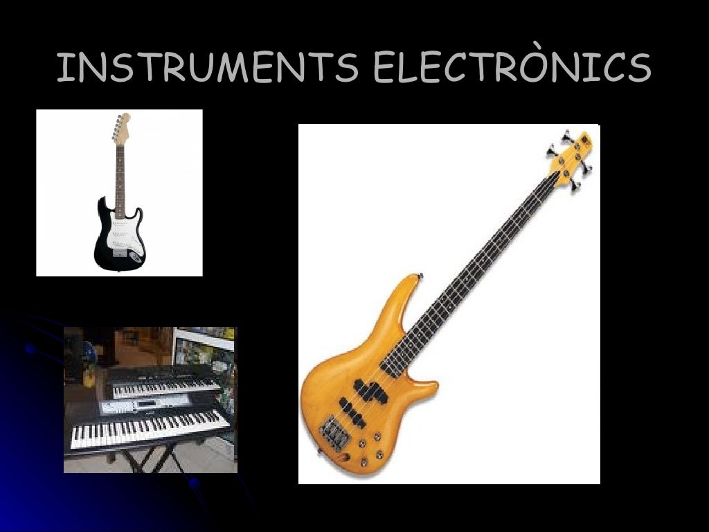 Els instruments electròfons