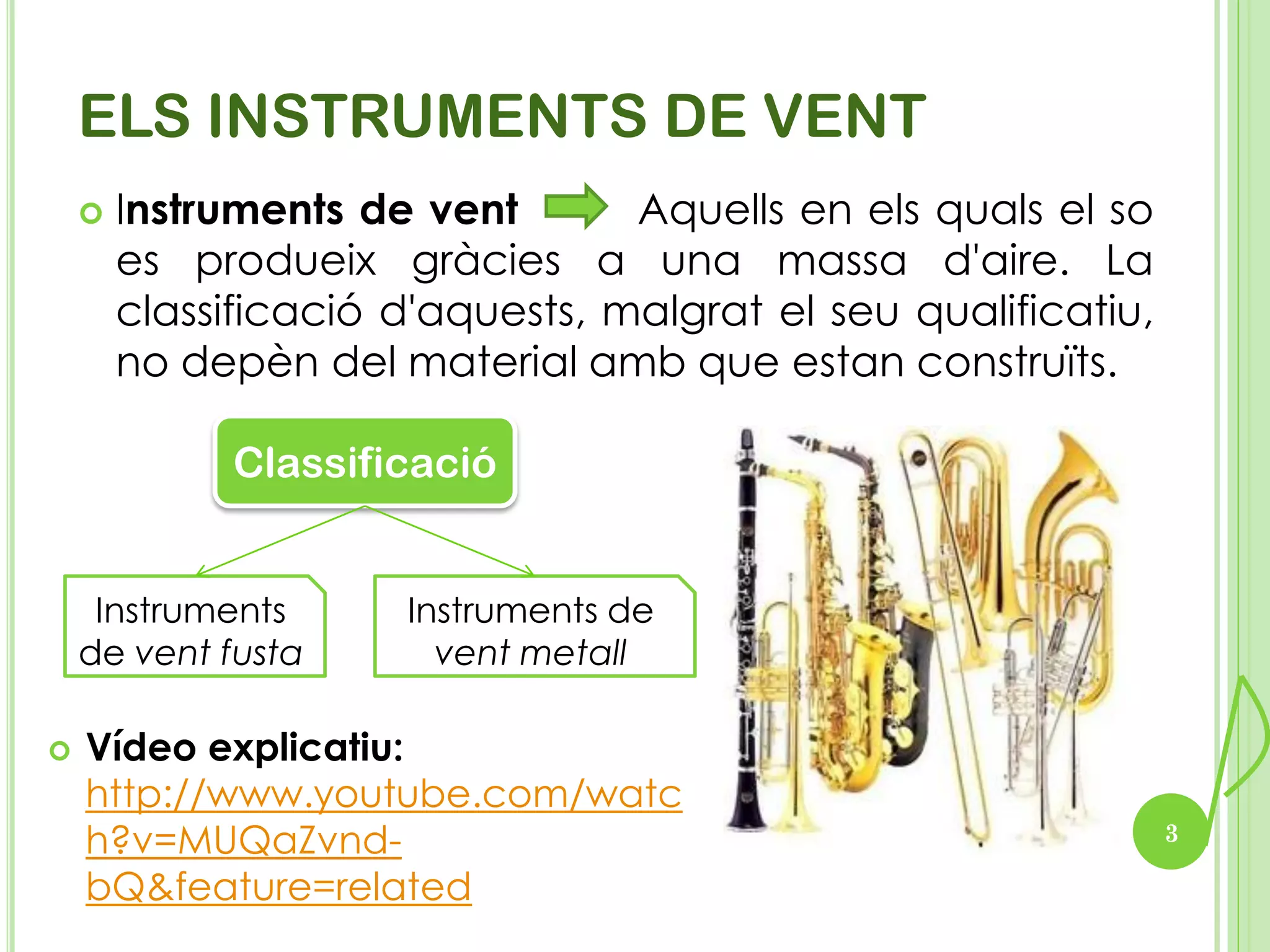 Els instruments musicals | PDF
