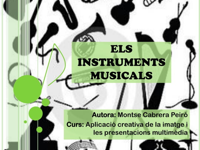Els instruments musicals | PDF