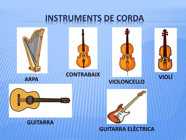 Els instruments musicals | PDF