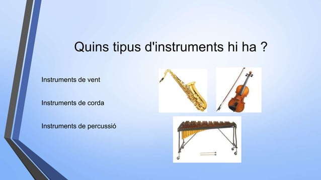 Els instruments musicals | PPT