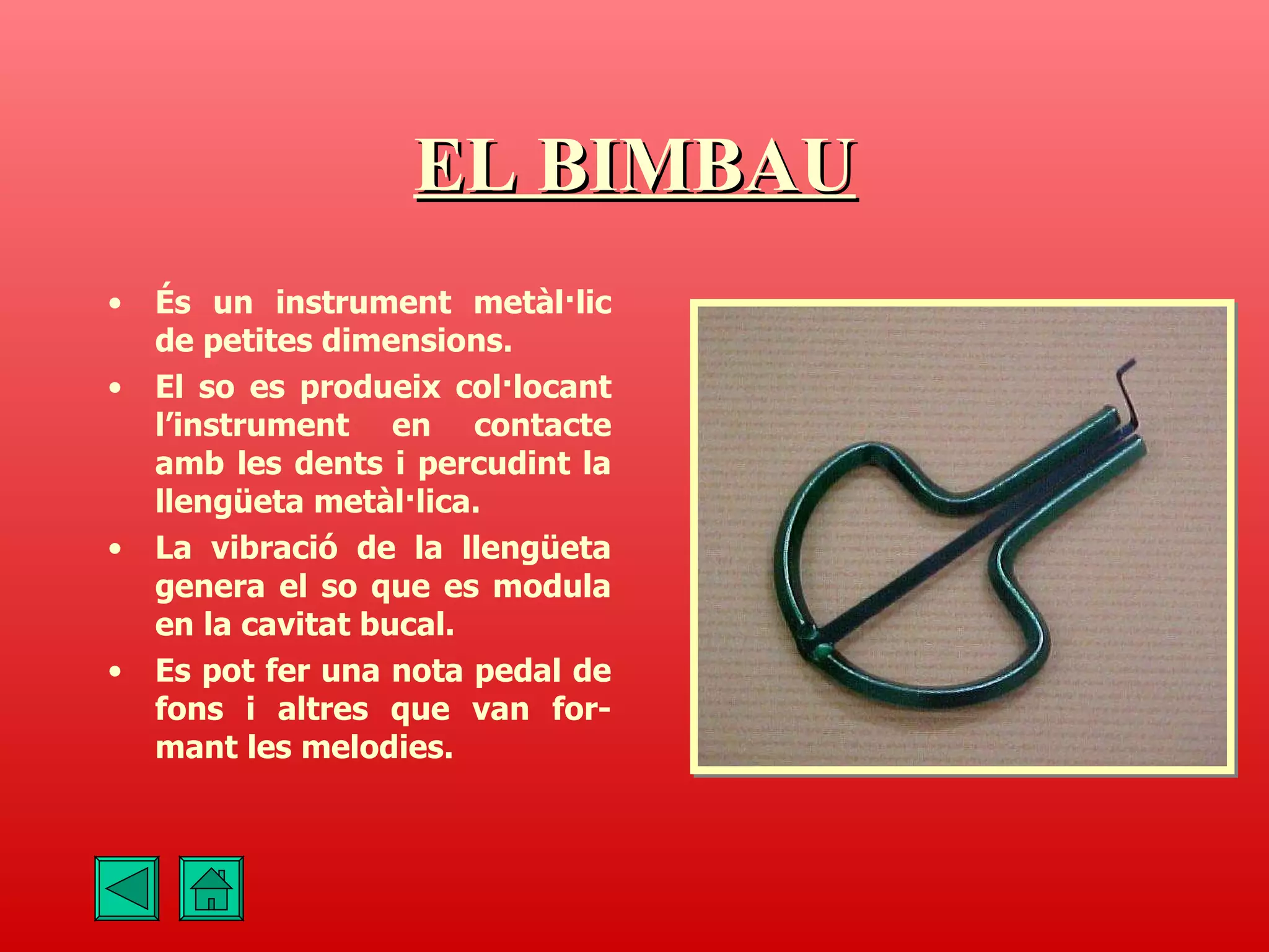 Els instruments musicals eivissencs en el ball pages | PPT