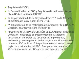 El sistema de gestión de la calidad | PPTX